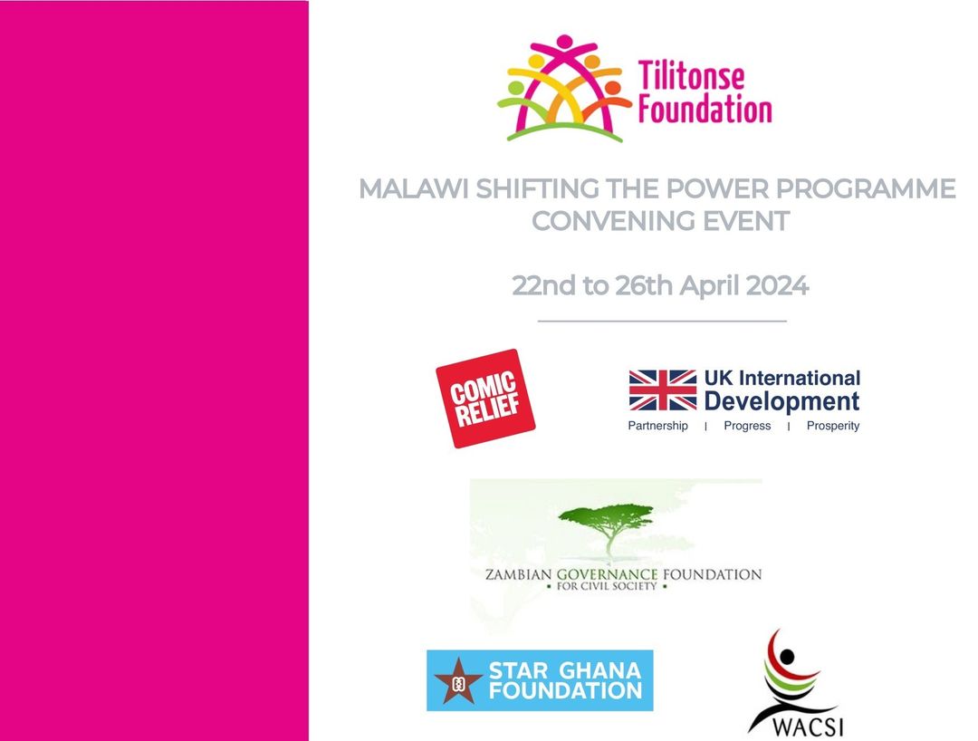 Malawi Shifting the Power Programme April Convening - Tilitonse Foundation